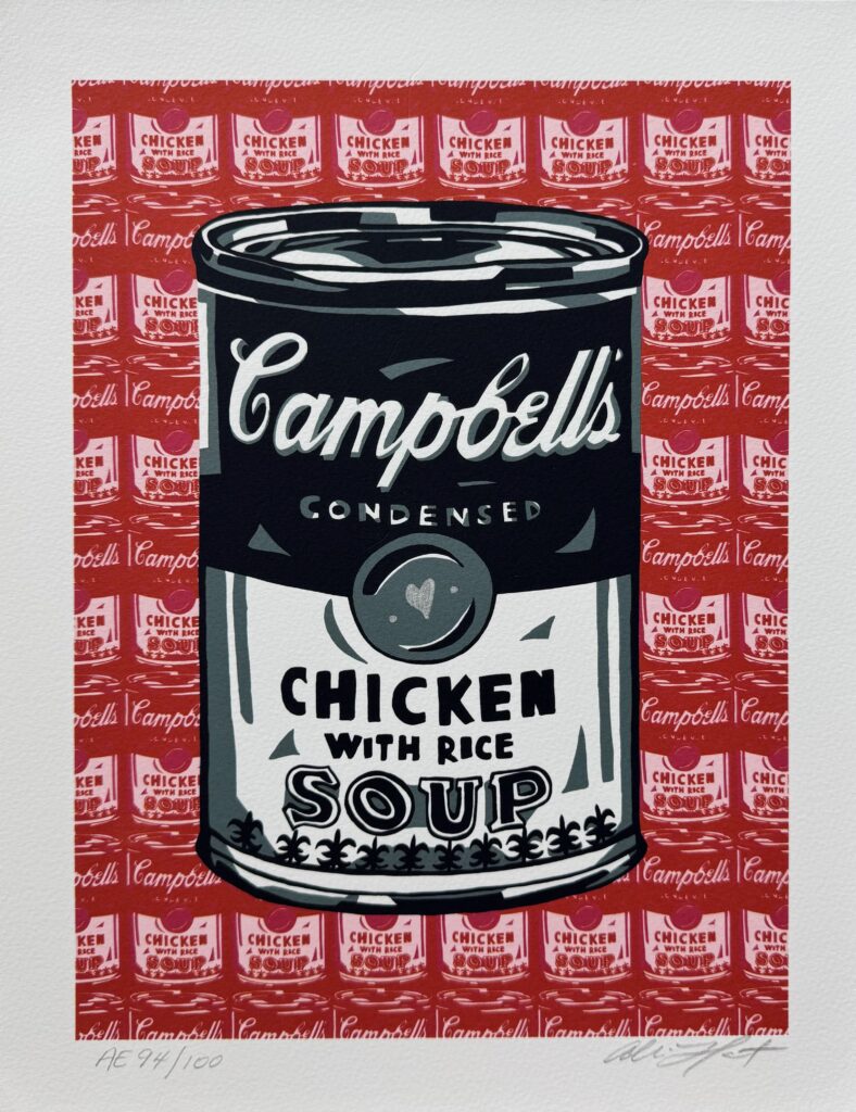 Allison Lefcort CAMPBELL'S CHICKEN SOUP Hand Signed Limited Edition ...