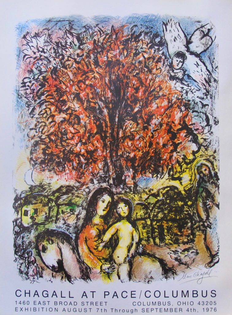 MARC CHAGALL La Chevauchee 1976 Facsimile Signed Limited Edition ...