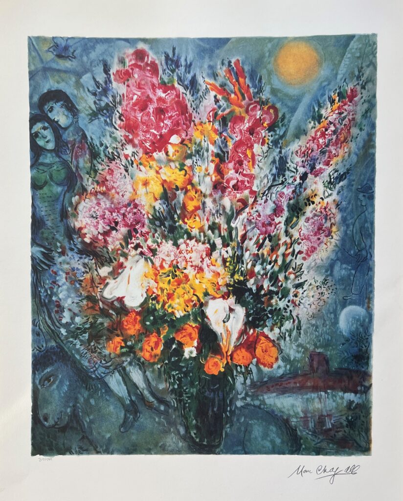 Marc Chagall MOSES THE BURNING BUSH Limited Edition Signed Lithograph ...