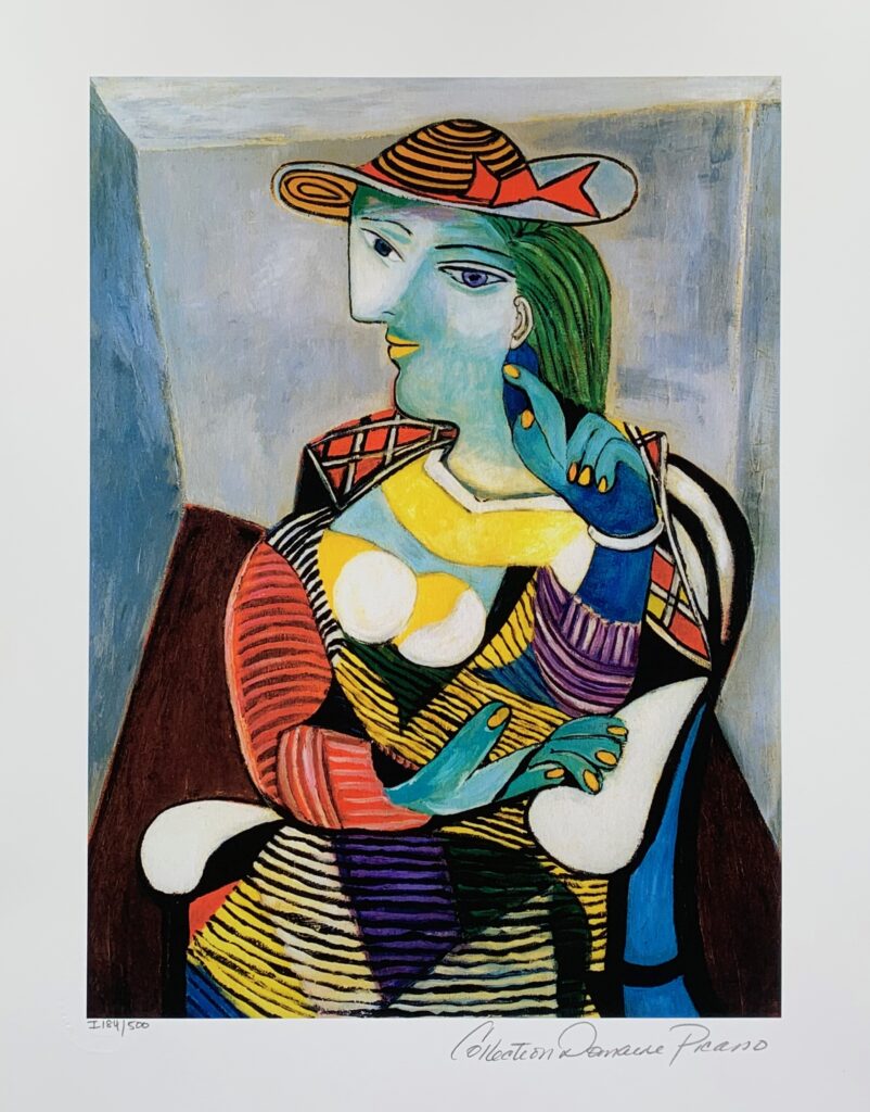 Pablo Picasso The Kiss Estate Signed Limited Edition Giclee 20 X 13