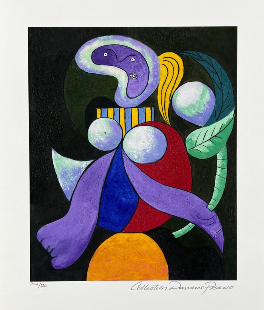 Pablo Picasso WOMAN WITH FLOWER Estate Signed Limited Edition Giclee 20 ...
