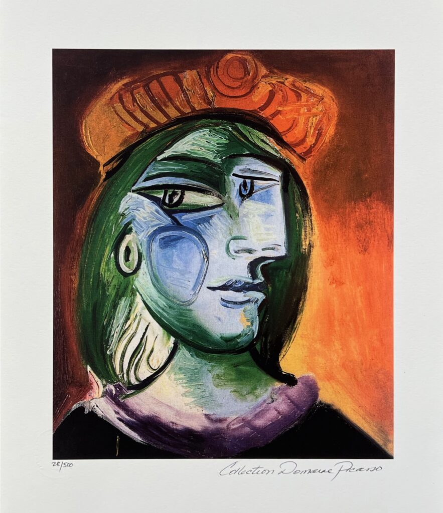 Pablo Picasso WOMAN WITH BERET Estate Signed Limited Edition Giclee 20 ...