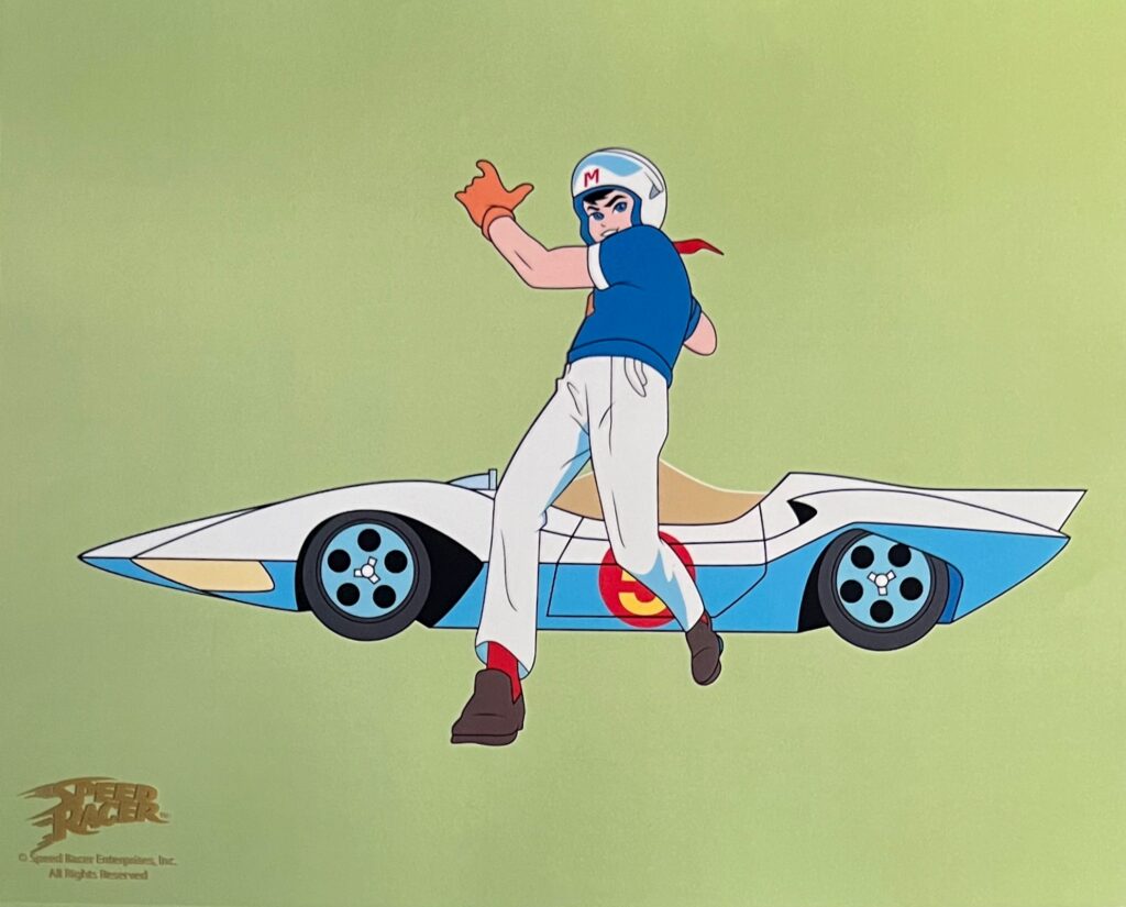 SPEED RACER MACH 5 Sericel Limited Edition Animation Art Cel - Forgotten Treasurez®