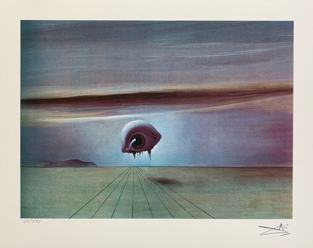 Salvador Dali APPARITION OF FACE Facsimile Signed & Numbered Giclee ...