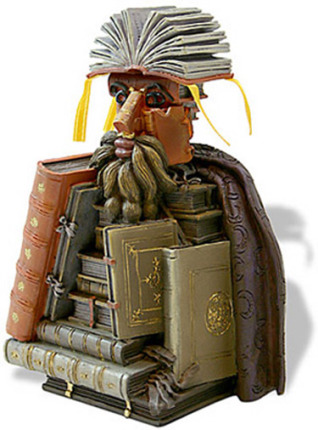 Giuseppe Arcimboldo THE LIBRARIAN MAN MADE OUT OF BOOKS Sculpture ...