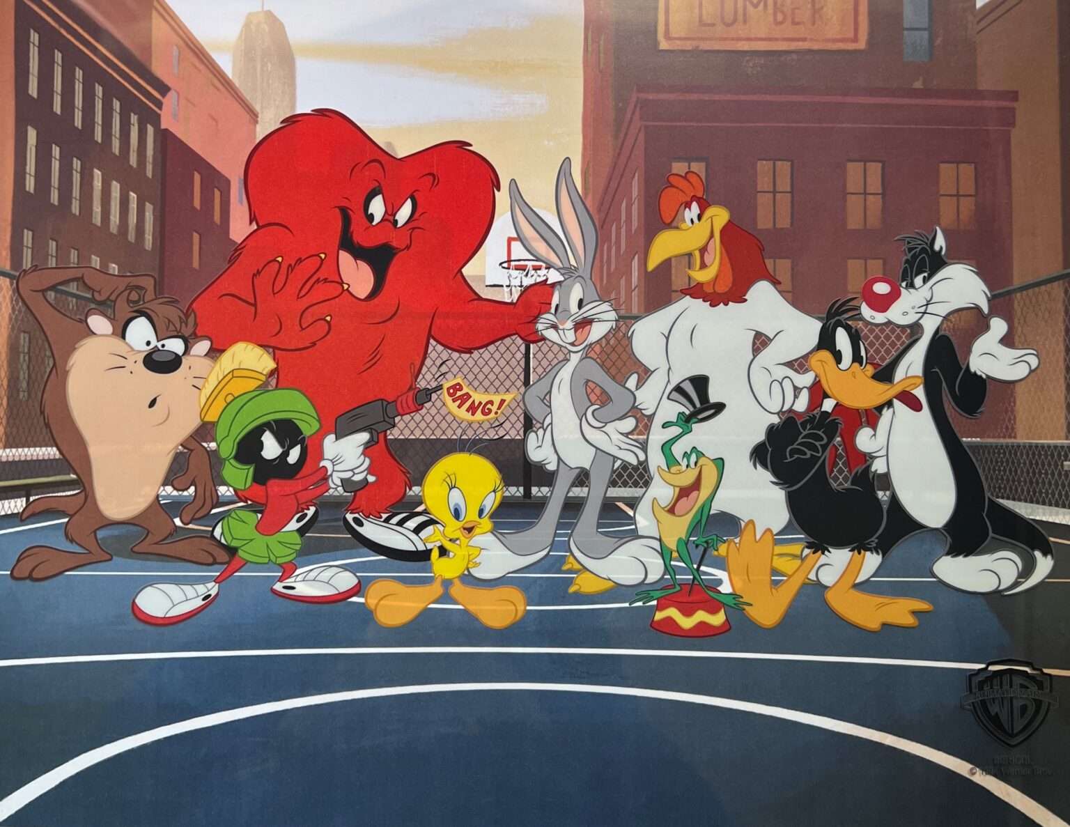 Warner Bros Looney Tunes Saturday Morning Cartoons Sericel Animation ...